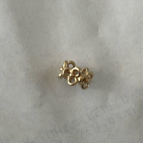 Pandora | Jewelry | Authentic Pandora 4k Yellow Gold Trinity Flower ...